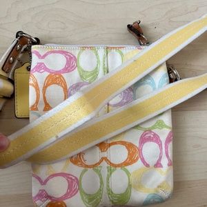 Coach | Bags | Coach Colorful Crossbody Great Condition | Poshmark